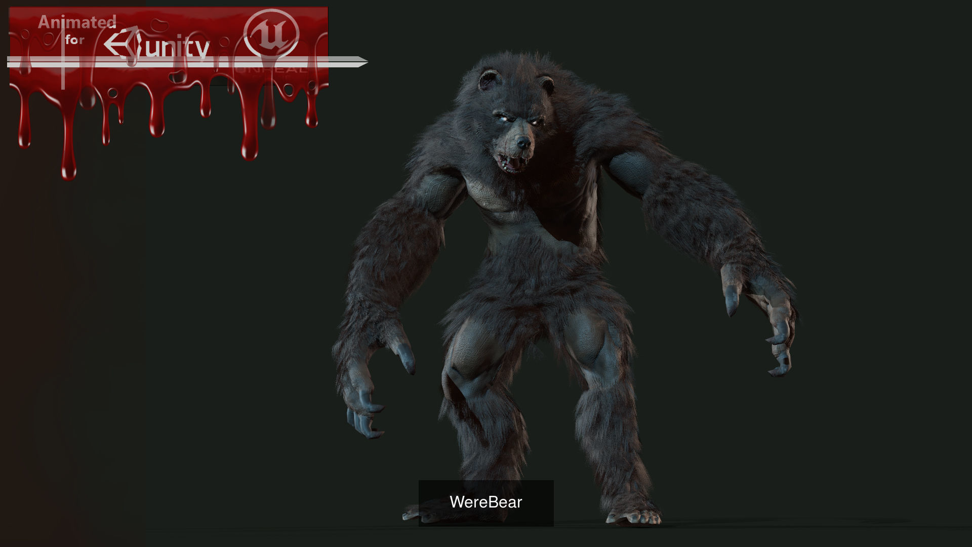 WereBear vs Werewolf 3D Model Collection | CGTrader