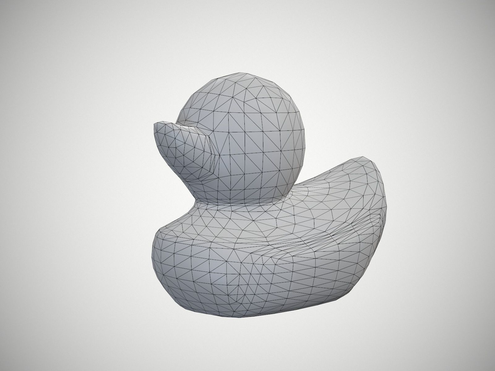 Rubber Duck free VR / AR / low-poly 3D model | CGTrader