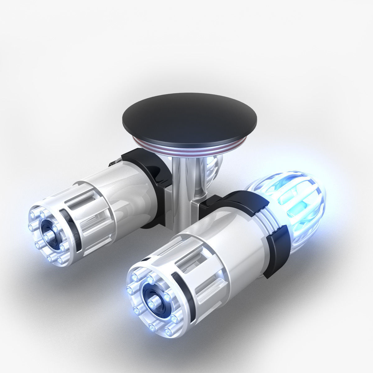Plasma Chaingun 3D model | CGTrader