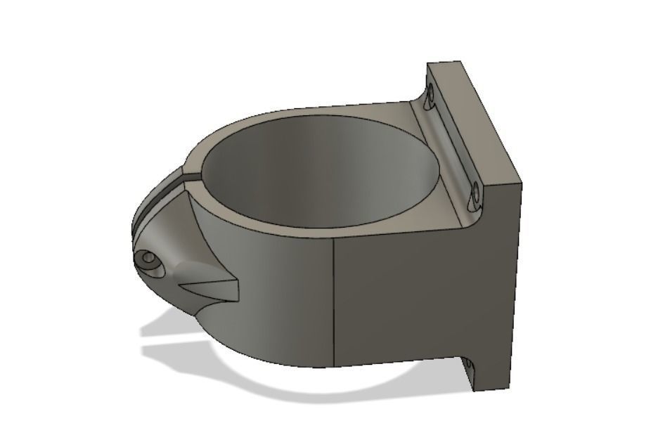 CNC Router holder 65mm free 3D model 3D printable | CGTrader