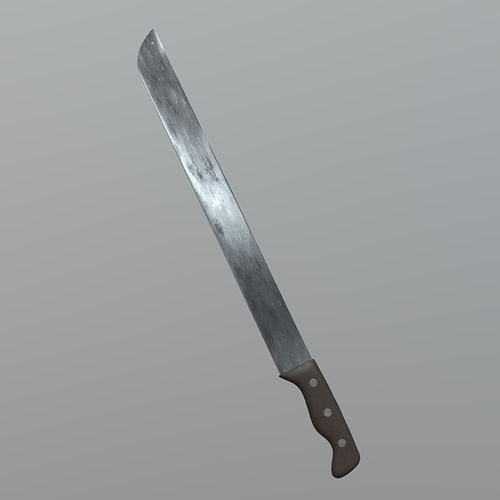 3D model Machete stick with handle VR / AR / low-poly | CGTrader