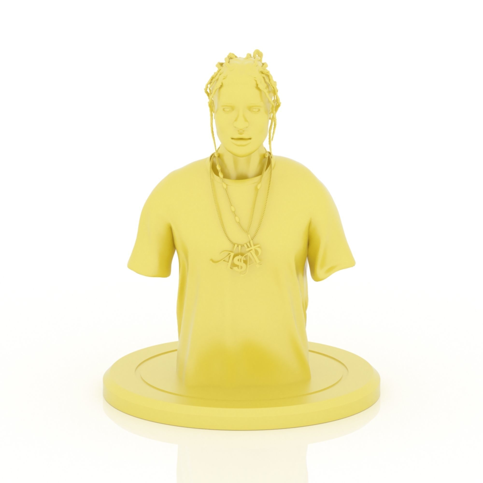 ASAP Rocky Bust Updated 3D model 3D printable | CGTrader