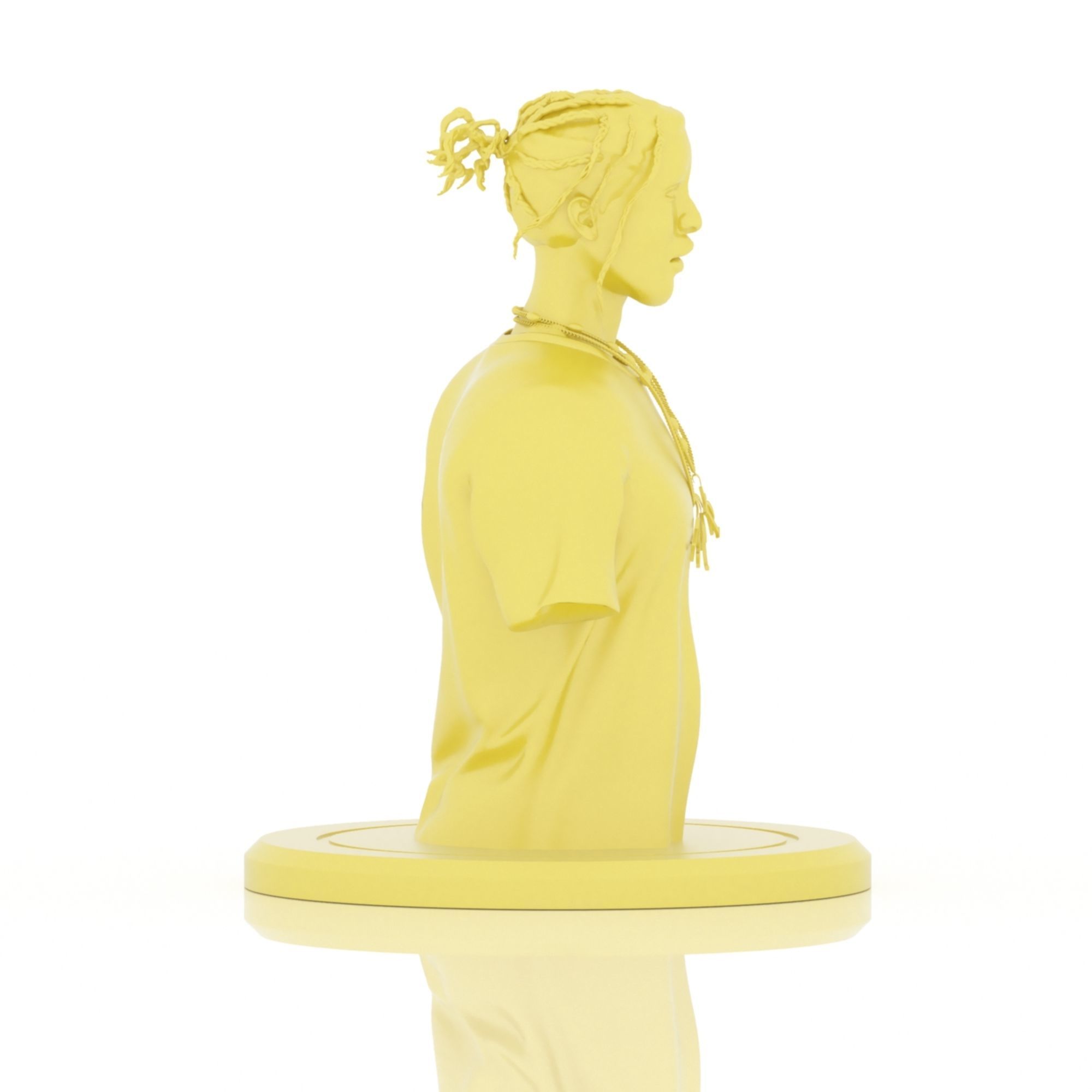 ASAP Rocky Bust Updated 3D model 3D printable | CGTrader