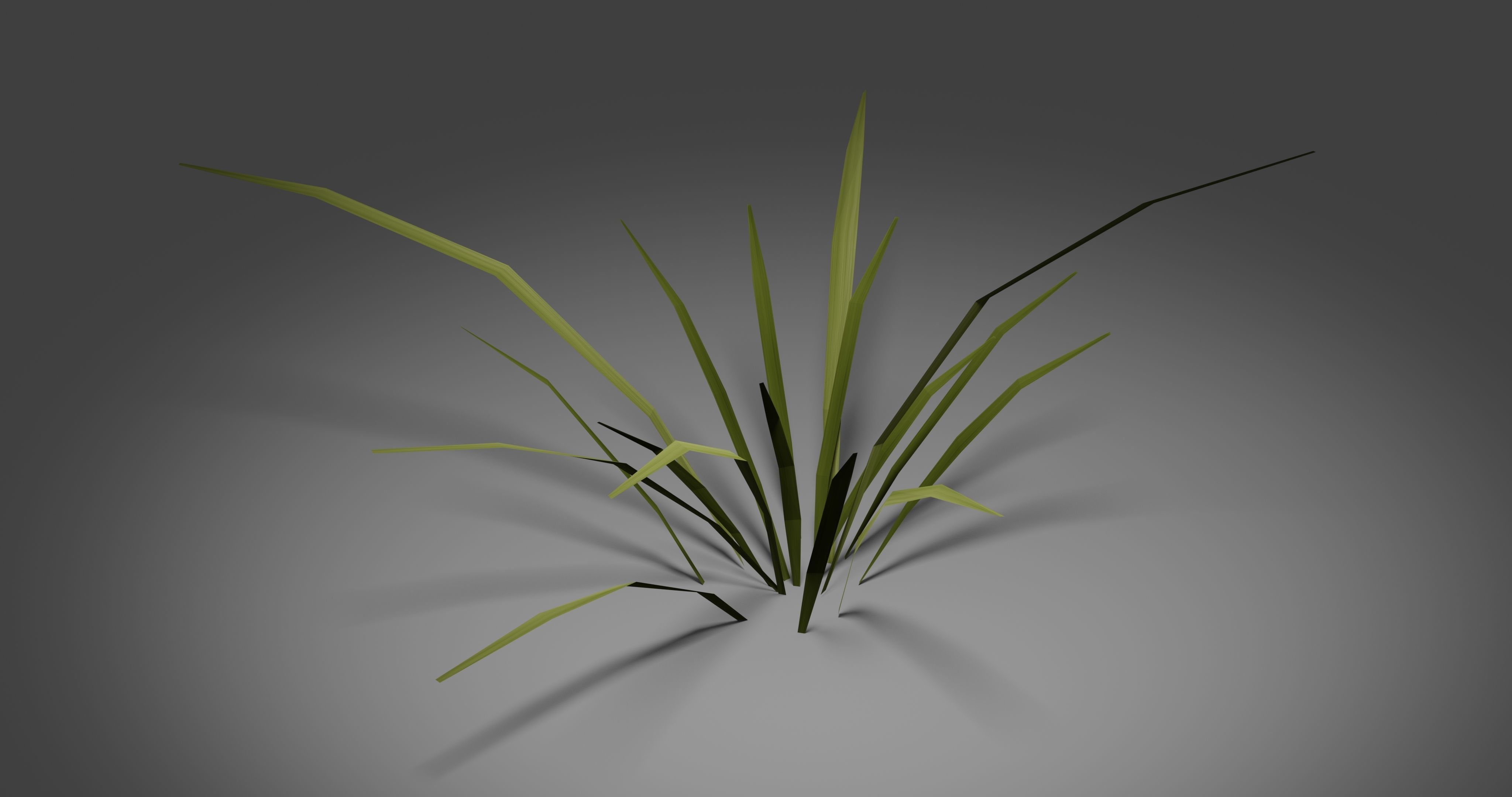 3D model Grass VR / AR / low-poly | CGTrader