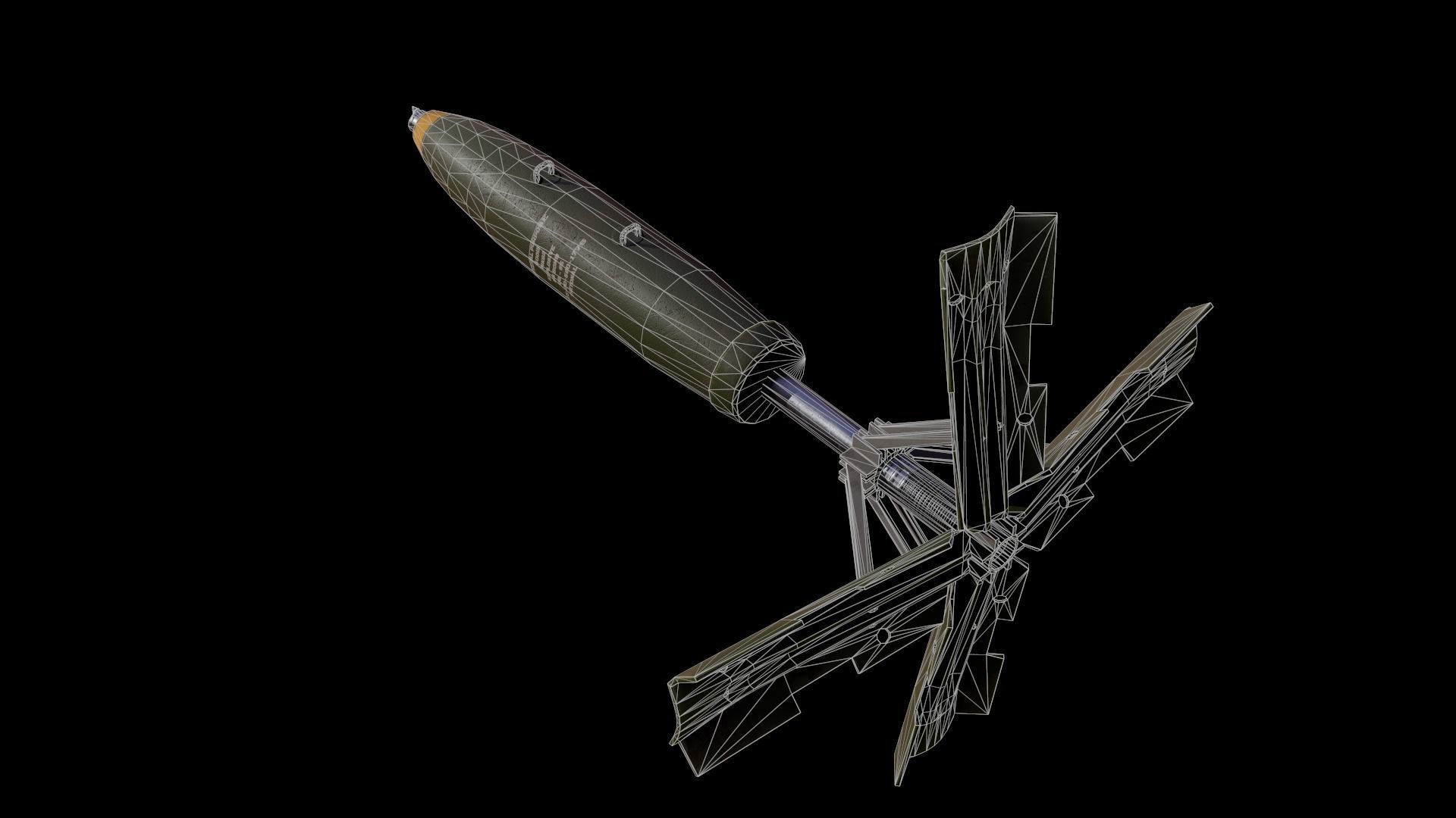 3D model Mk82 500lb Bomb VR / AR / low-poly | CGTrader