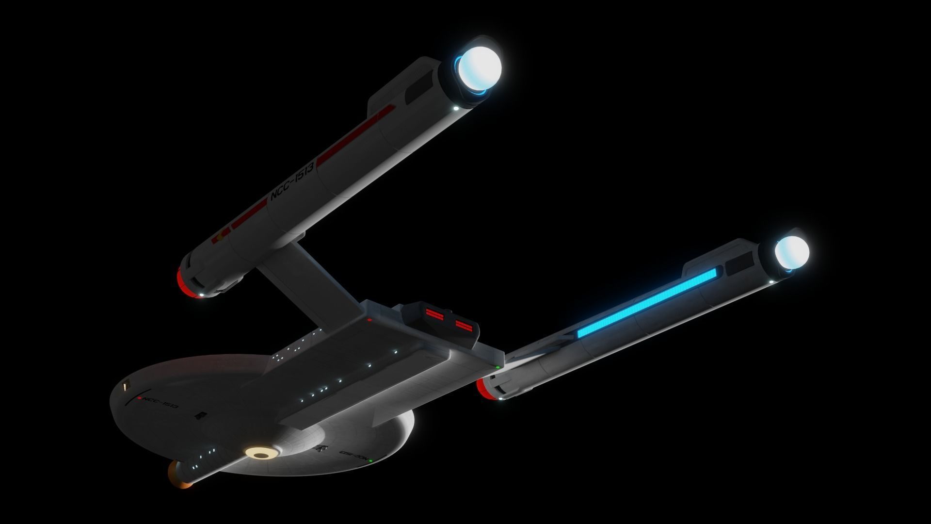 Arcturus Class Cruiser free 3D model | CGTrader