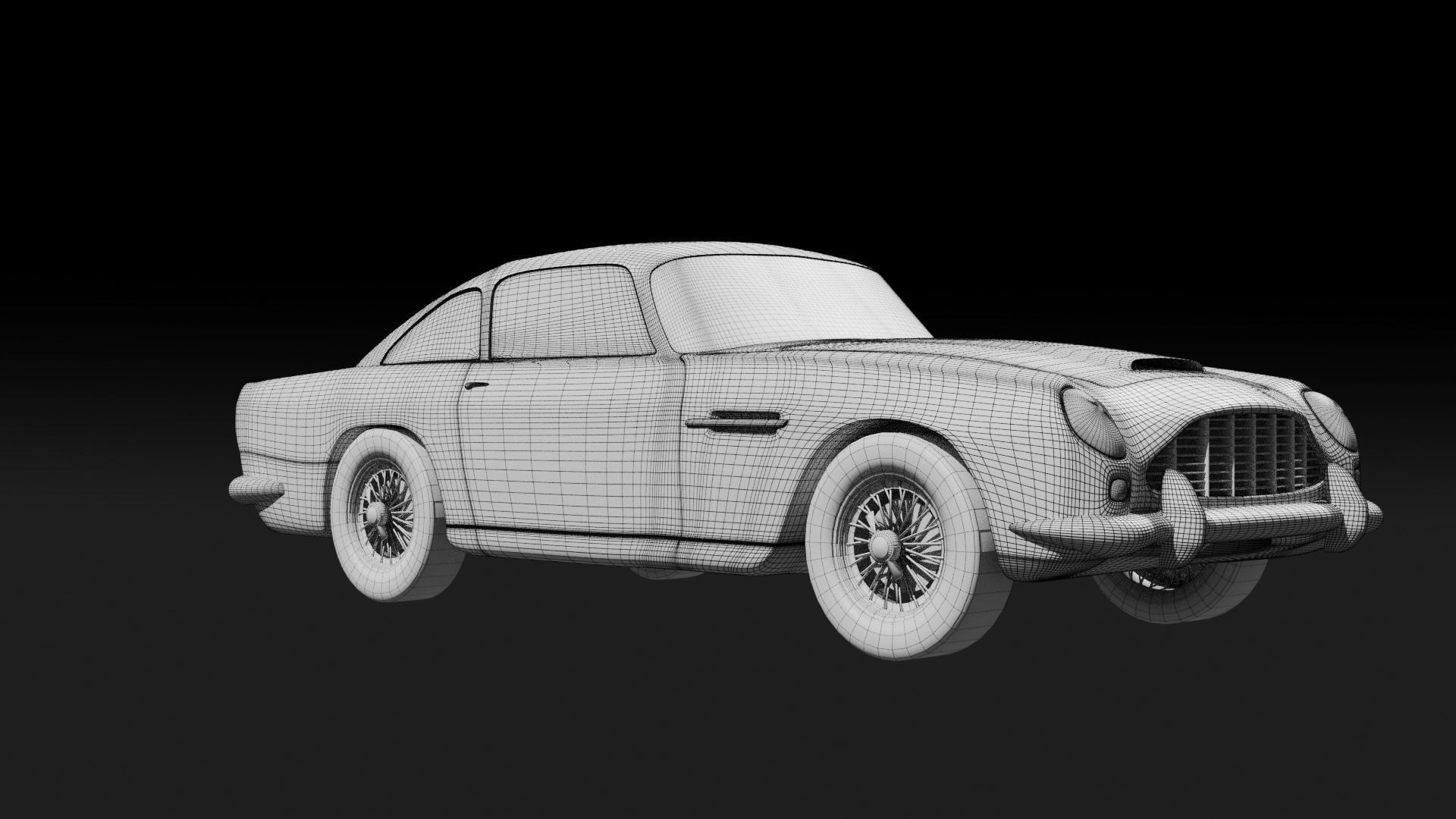 Aston Martin DB5 3d model 3D model | CGTrader