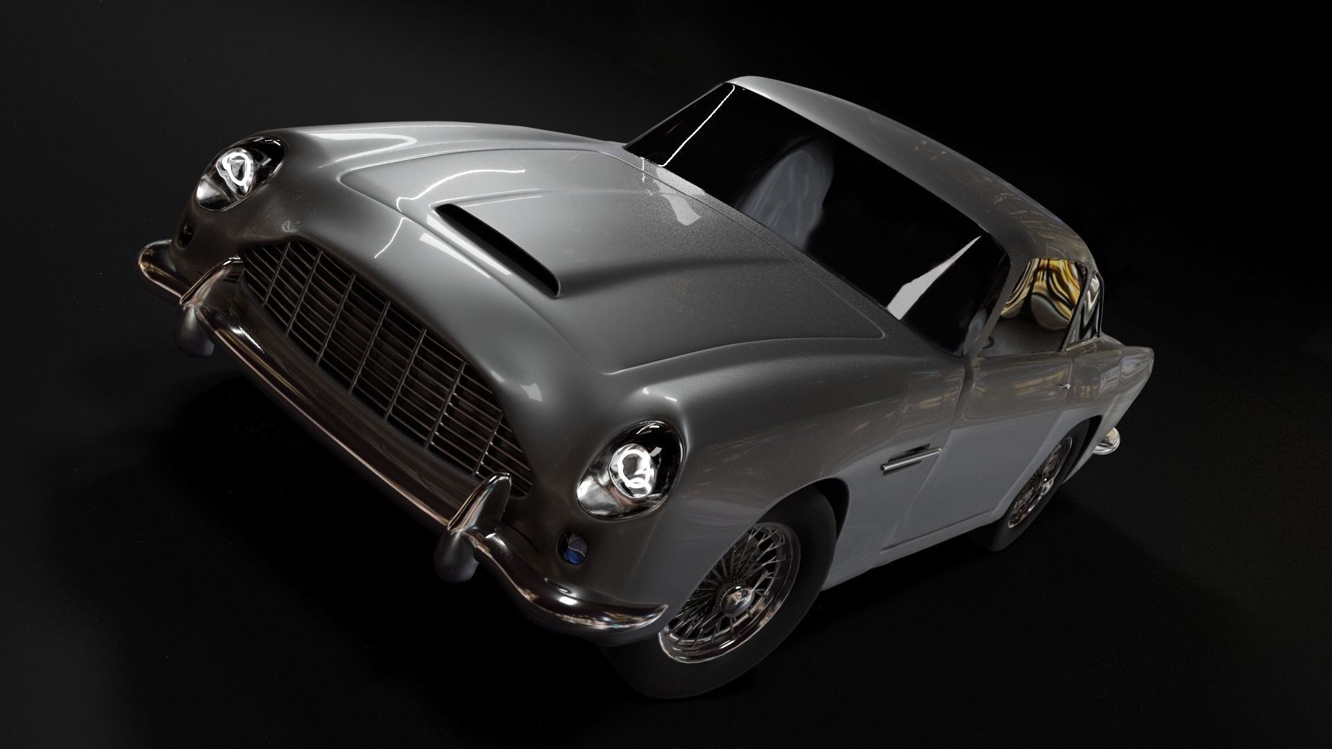 Aston Martin DB5 3d model 3D model | CGTrader