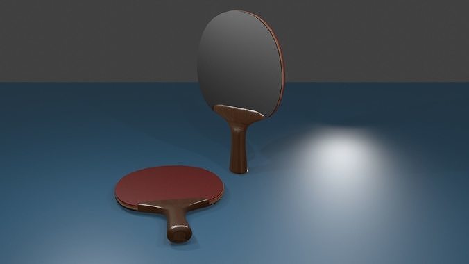 3D model Ping-pong racket VR / AR / low-poly | CGTrader