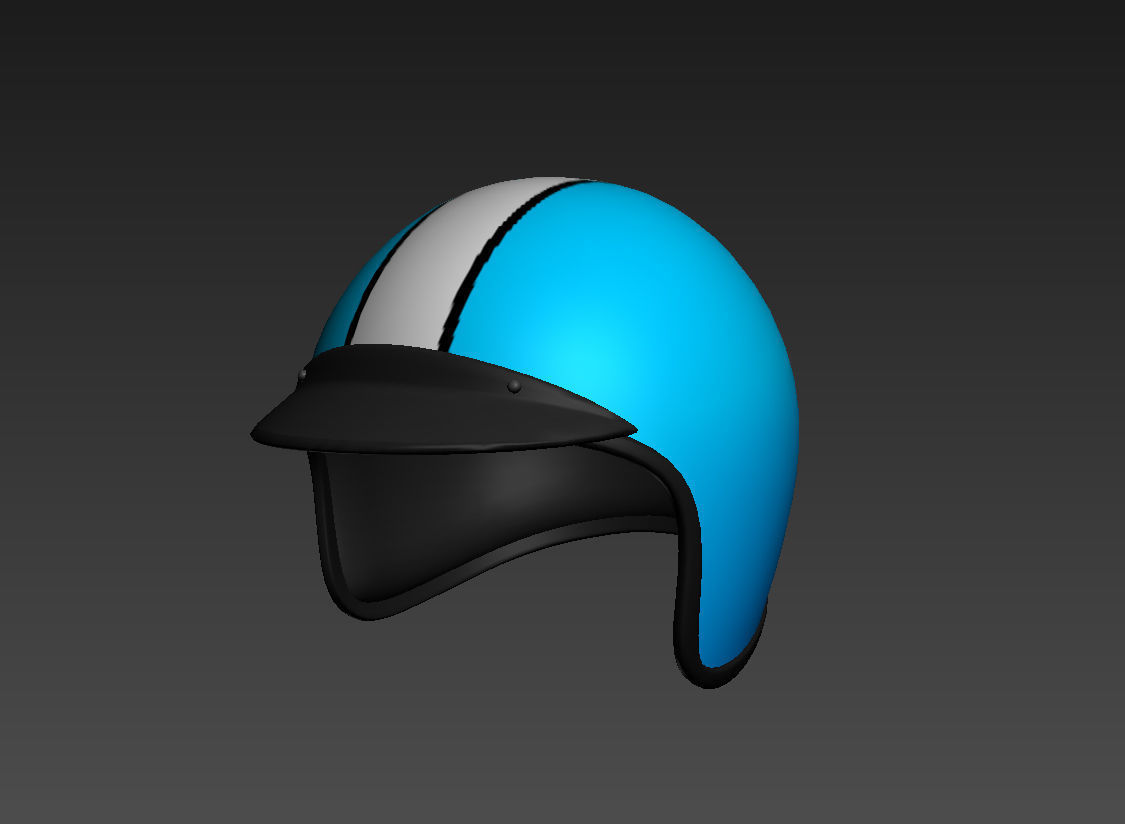 Motorcycle Helmet 3D model | CGTrader