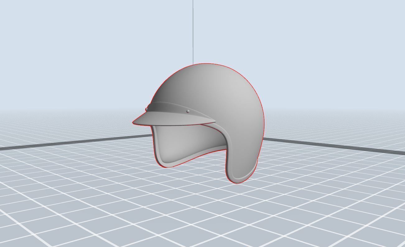 Motorcycle Helmet 3D model | CGTrader