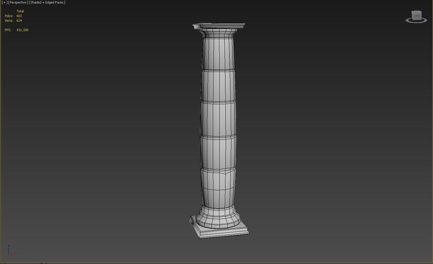 3D model Stylized Sand Pillar VR / AR / low-poly | CGTrader
