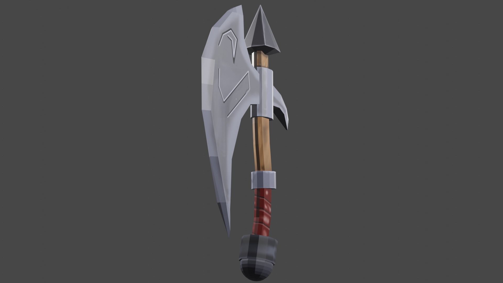 axe machado 3D model | CGTrader
