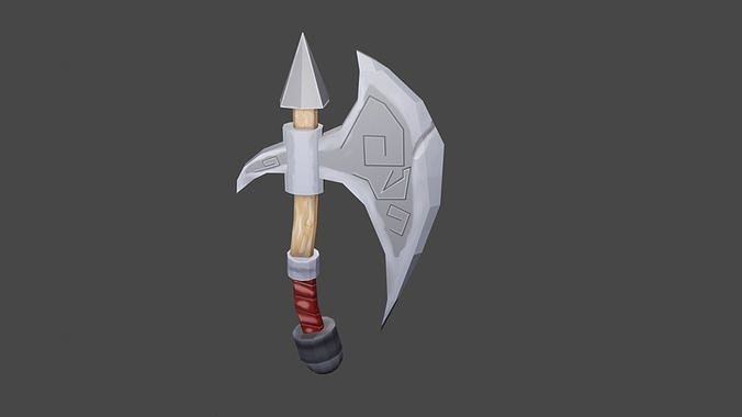 axe machado 3D model | CGTrader