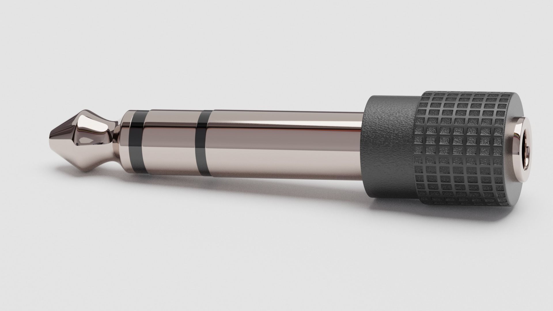 Stereo Plug Adapter - Blender free 3D model | CGTrader