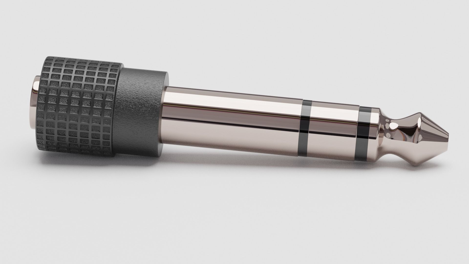 Stereo Plug Adapter - Blender free 3D model | CGTrader