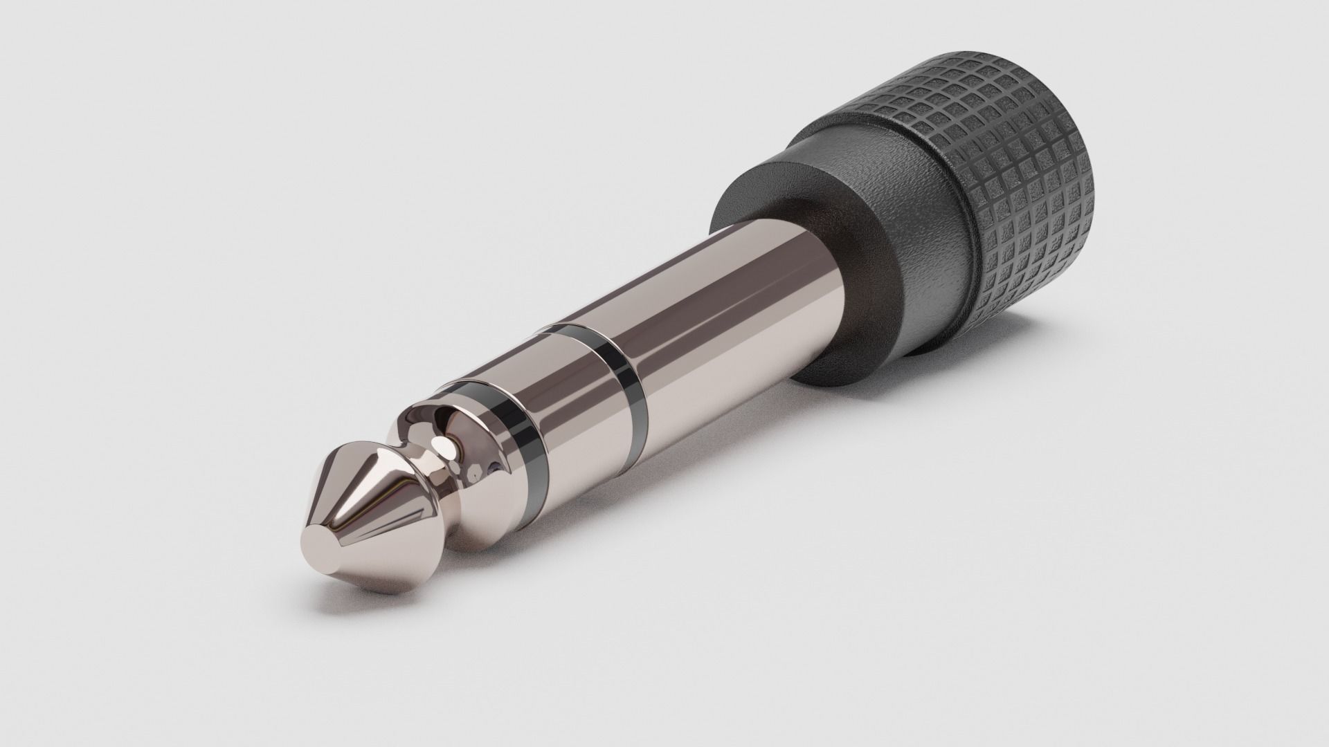 Stereo Plug Adapter - Blender free 3D model | CGTrader