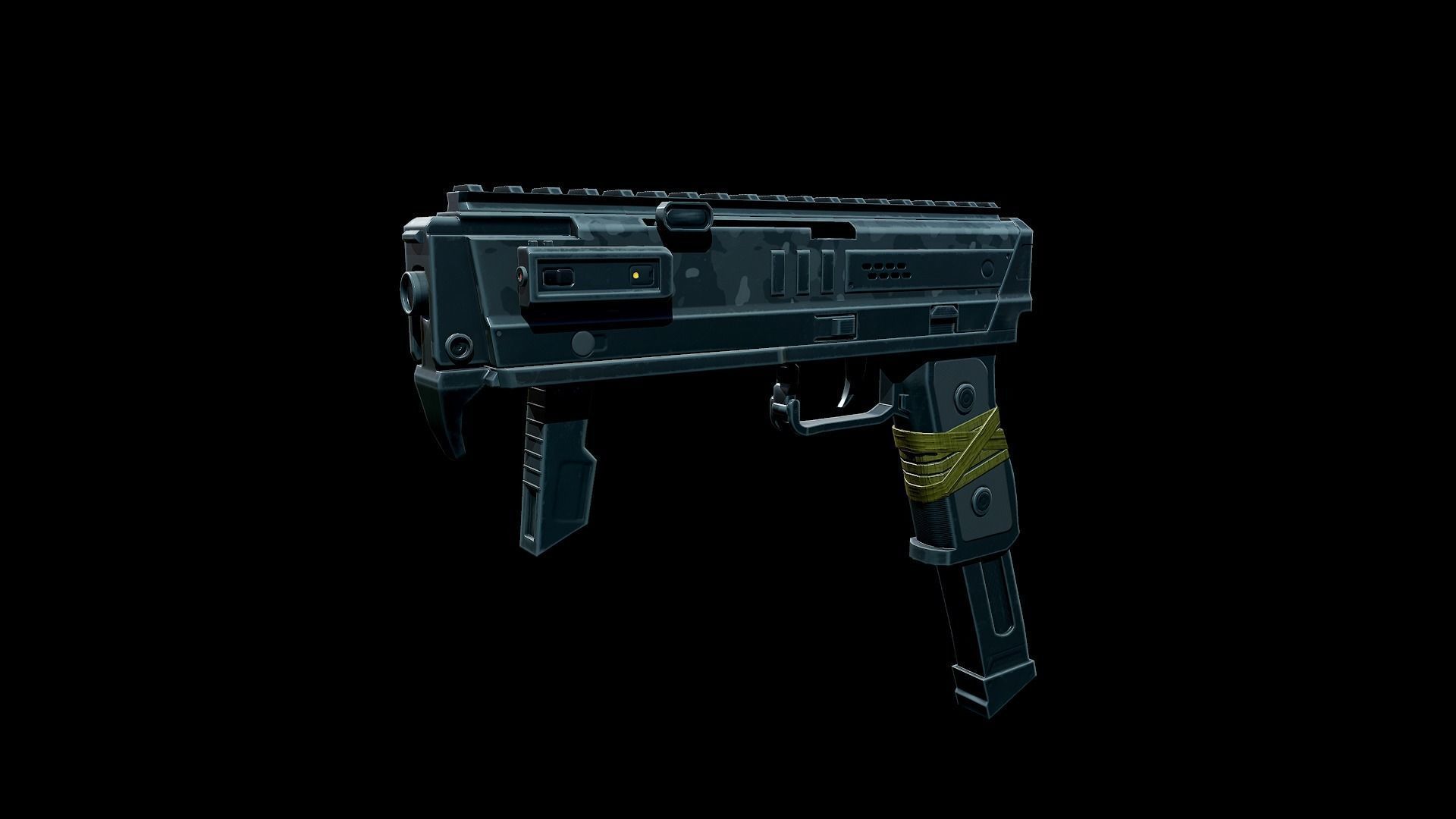 3D model FMG 9 - Sub-Machine Gun VR / AR / low-poly | CGTrader