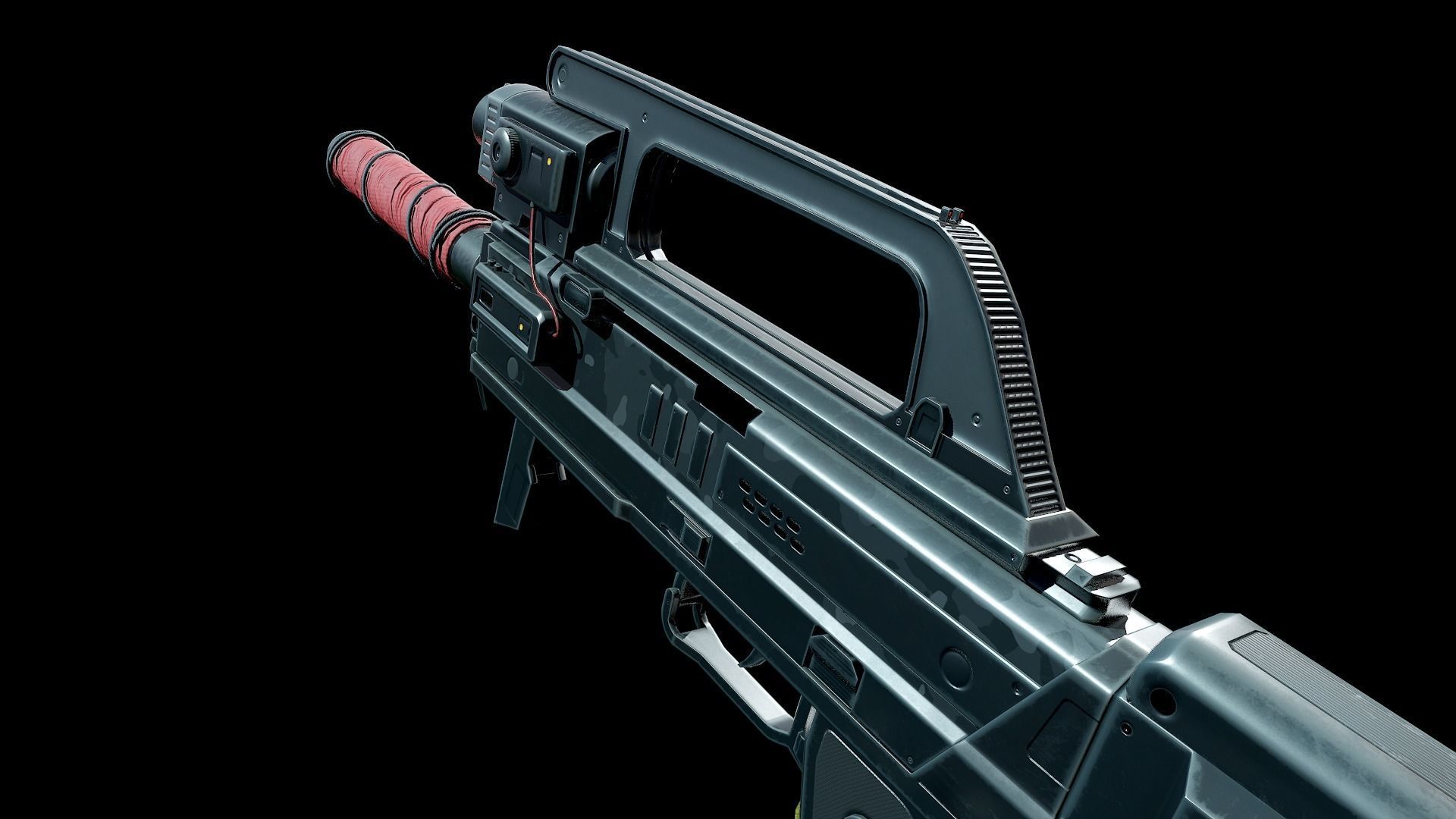 3D model FMG 9 - Sub-Machine Gun VR / AR / low-poly | CGTrader