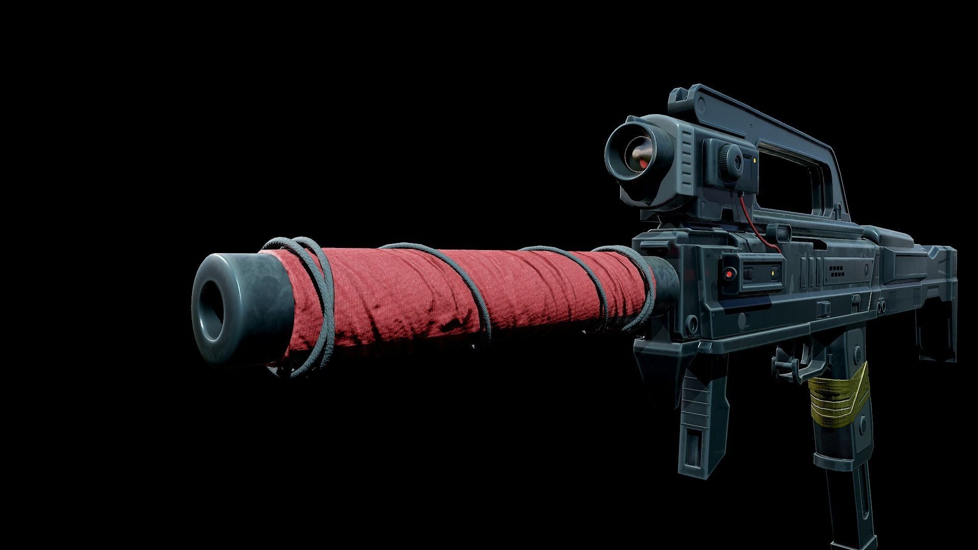 3D model FMG 9 - Sub-Machine Gun VR / AR / low-poly | CGTrader