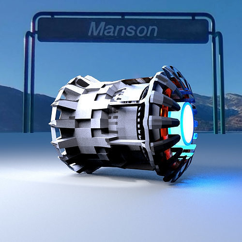 Arc Engine 3D model | CGTrader