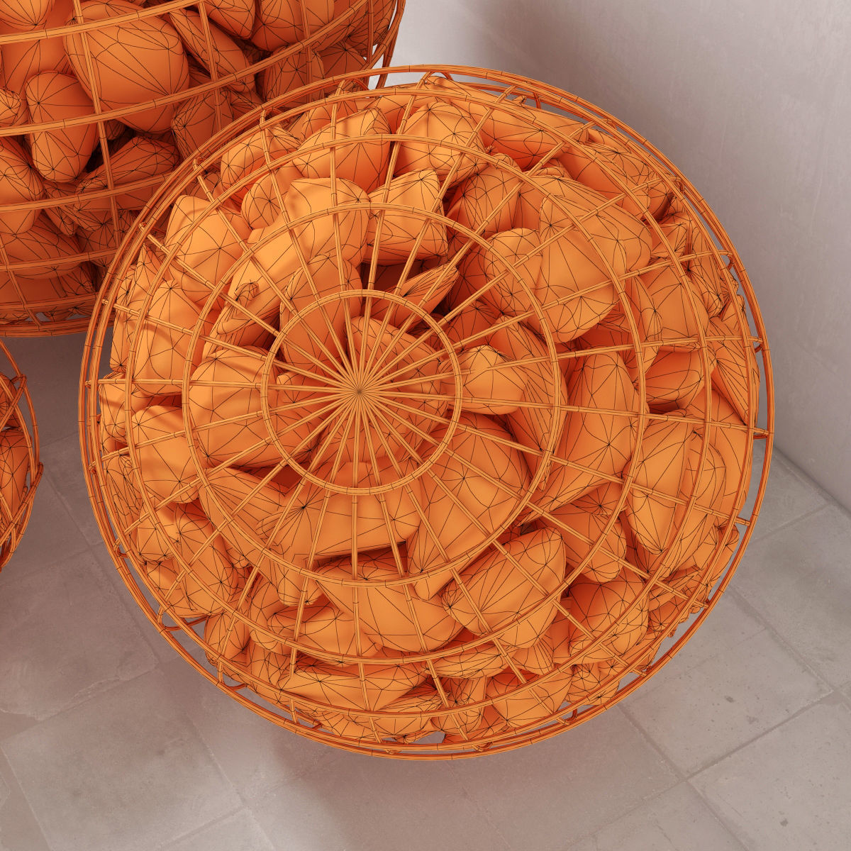 Gabion sphere form 3D model | CGTrader
