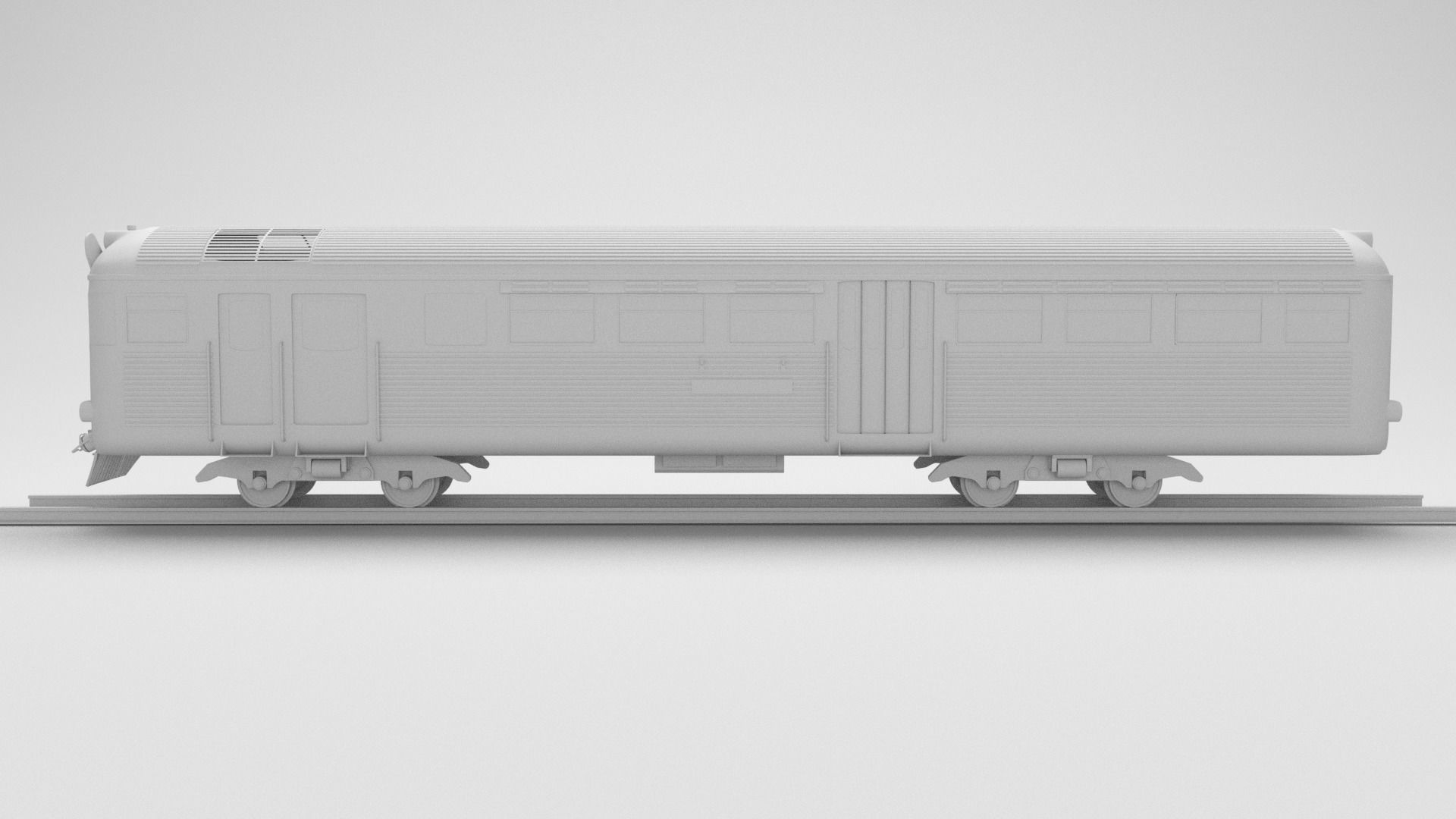 TRAIN KA KUDA PUTIH-MCDW 300 3D model | CGTrader