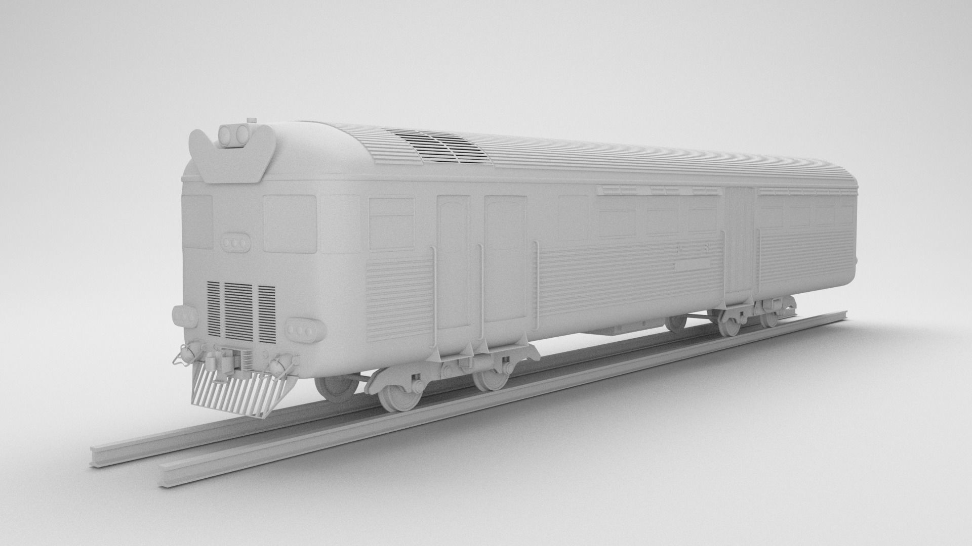 TRAIN KA KUDA PUTIH-MCDW 300 3D model | CGTrader