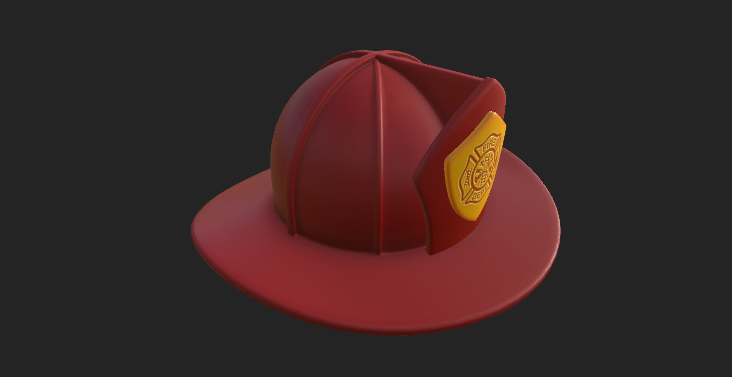 Firefighter Helmet 3D model | CGTrader