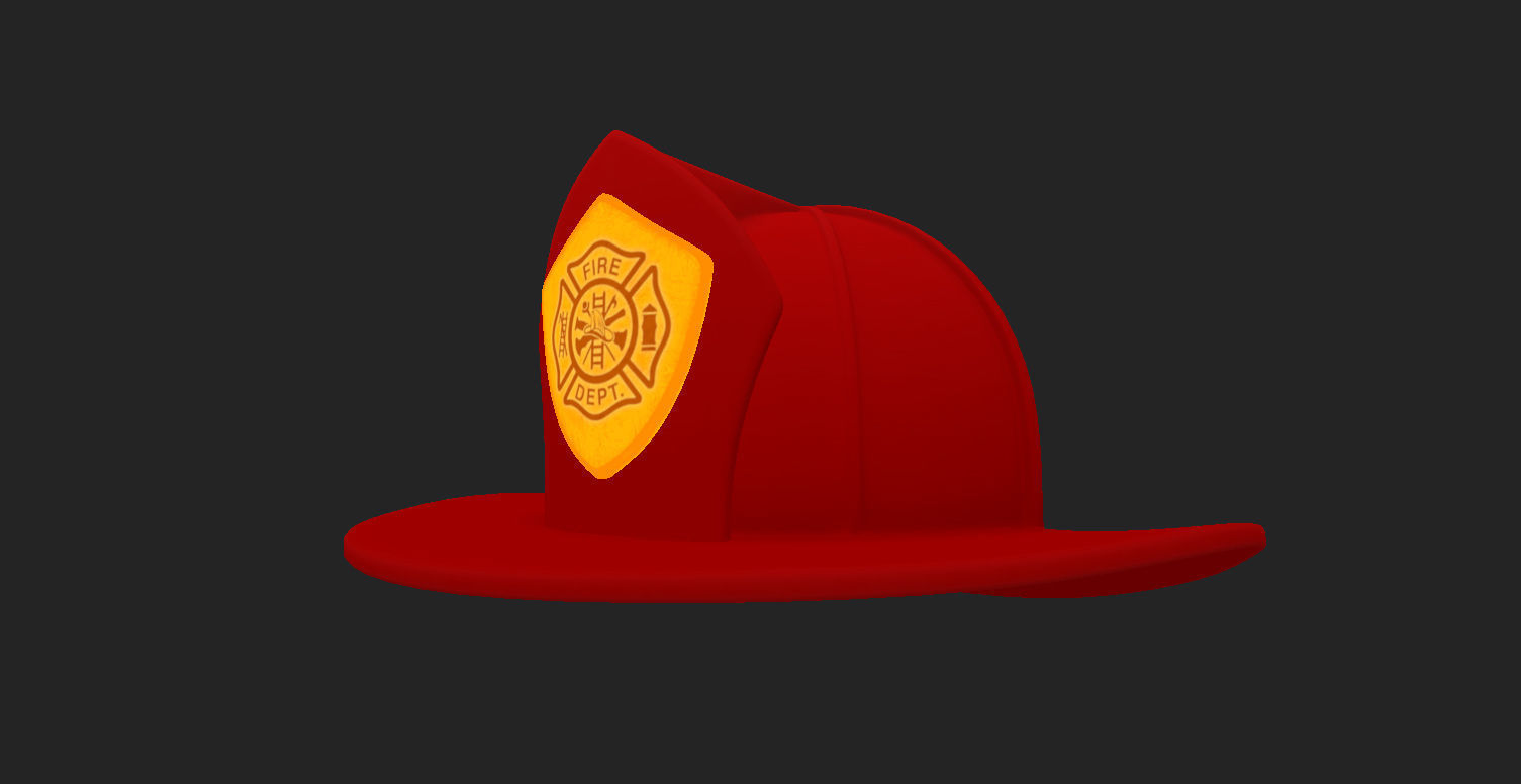 Firefighter Helmet 3D model | CGTrader