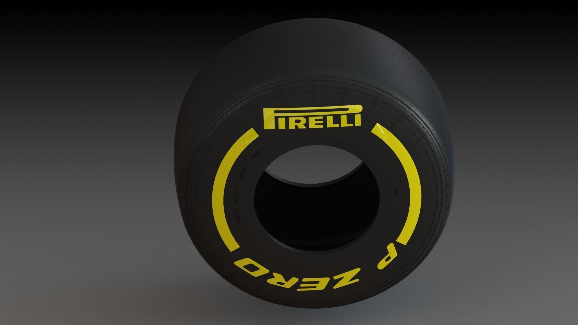 F1 PIRELLI P ZERO TIRE 3D model | CGTrader