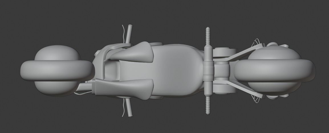 Tetsuo Bike 3D model rigged | CGTrader