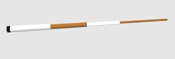 Pool Cue free 3D model | CGTrader