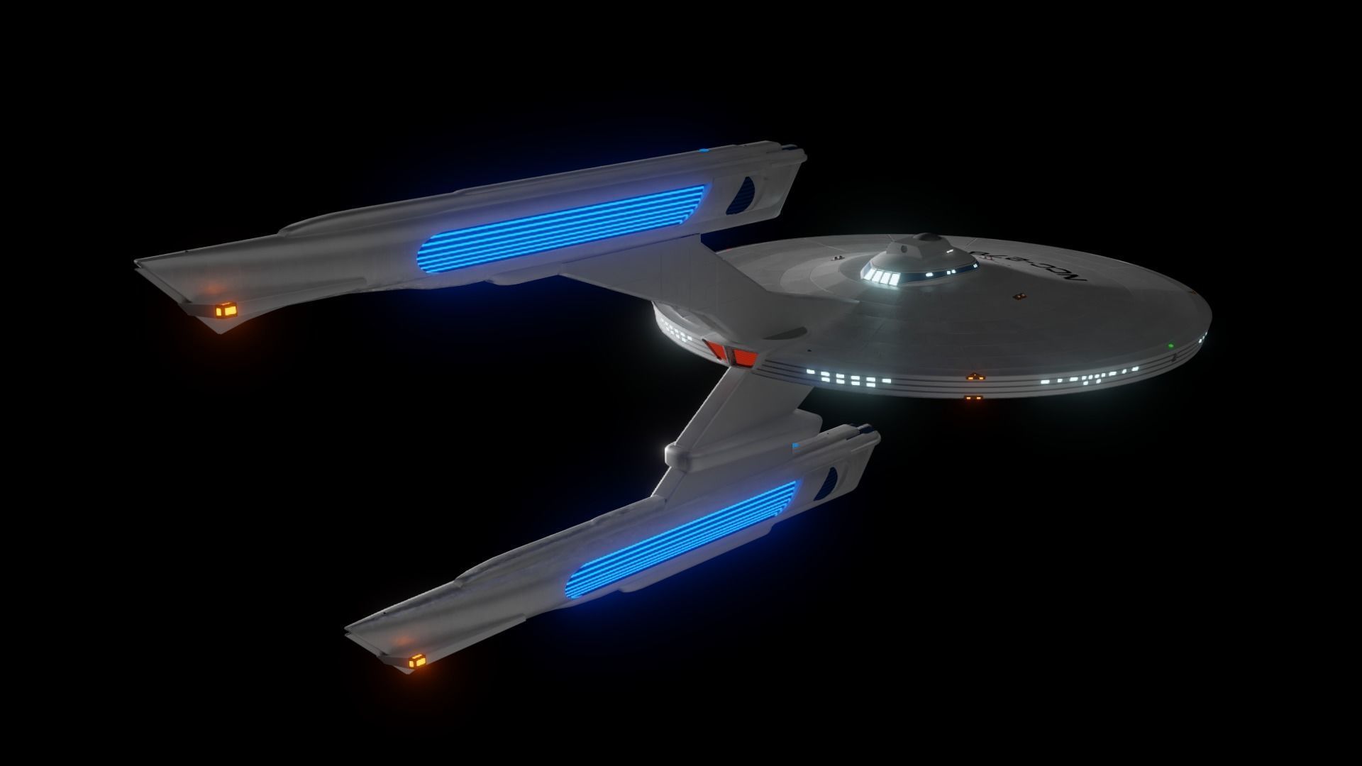 Akula Class Destroyer free 3D model | CGTrader