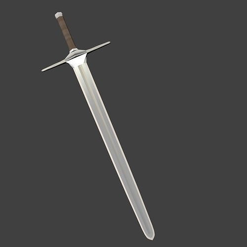 two-faced battle sword free VR / AR / low-poly 3D model | CGTrader