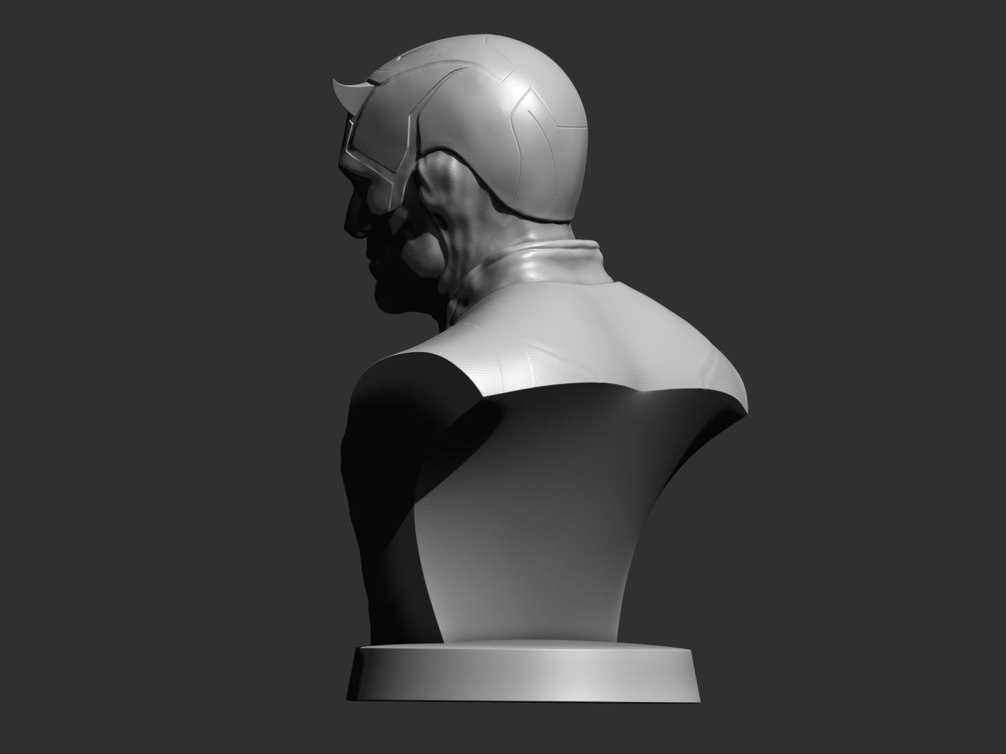 Fake Daredevil - Bullseye Bust 3D model 3D printable | CGTrader