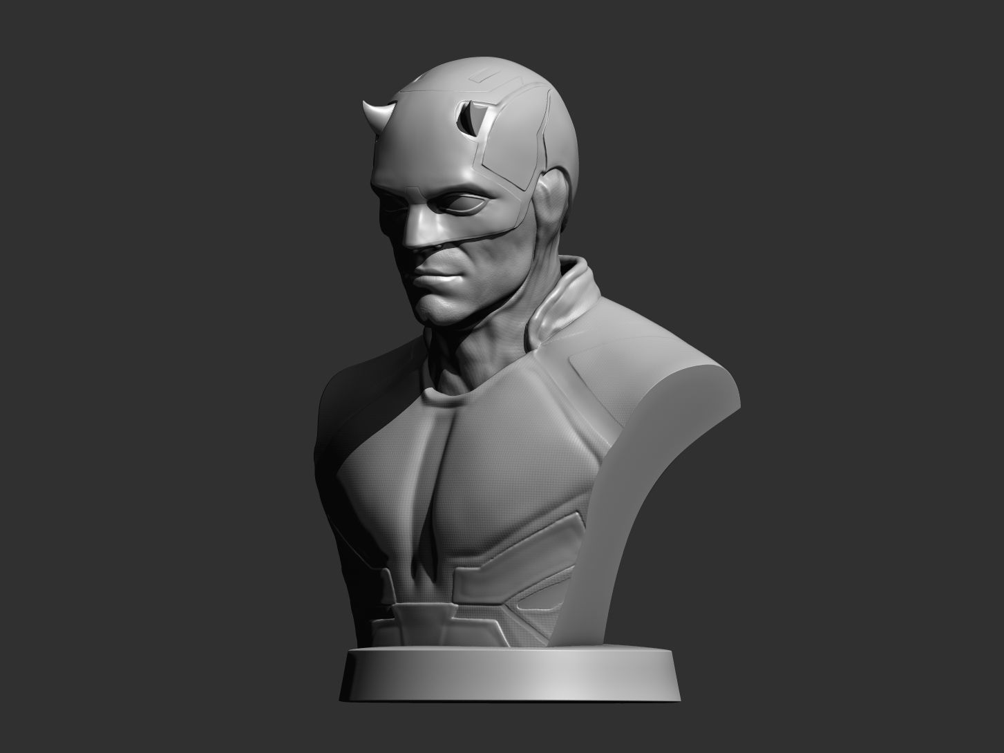 Fake Daredevil - Bullseye Bust 3D model 3D printable | CGTrader