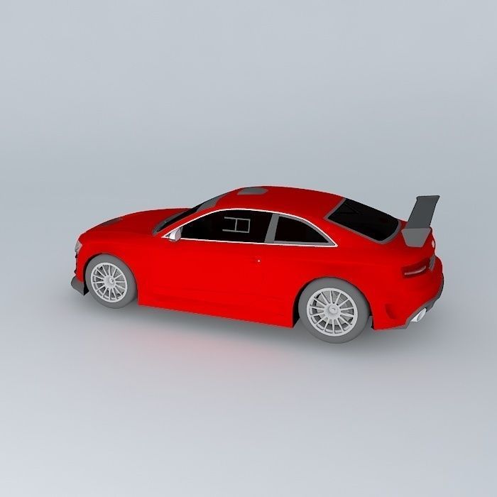 Modified Audi RS5 GT2 Concept free 3D model | CGTrader