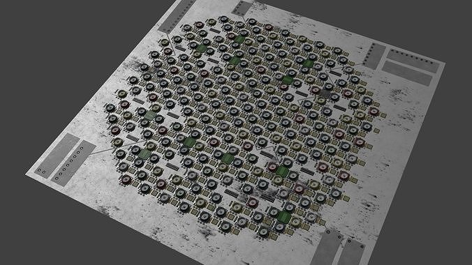 Chernobyl Control panel free 3D model | CGTrader