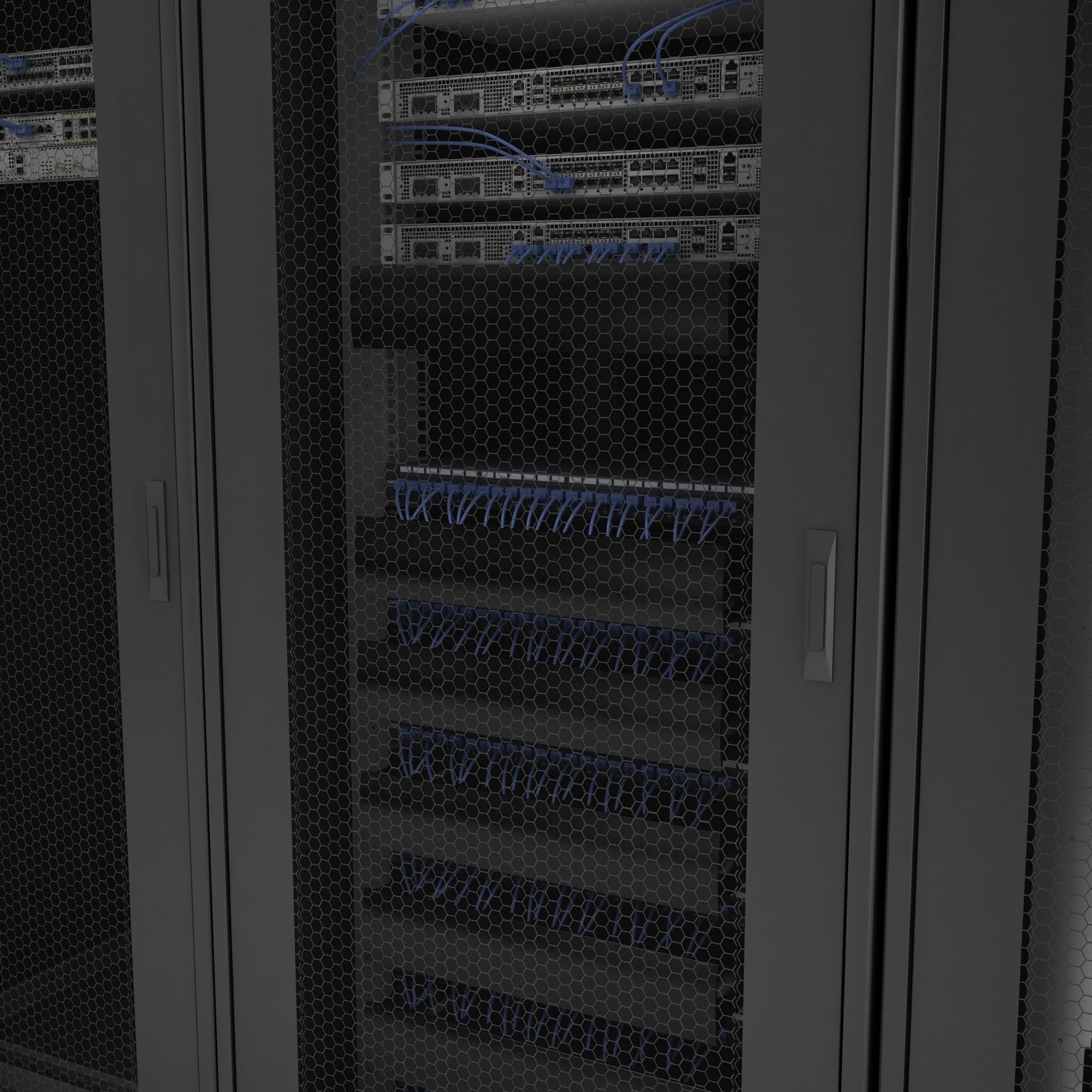 Server Room HD 3D model | CGTrader