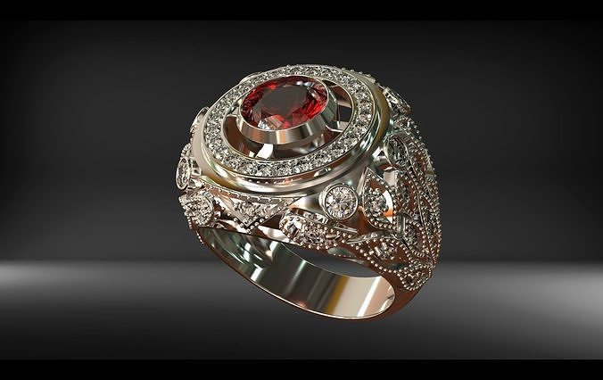 Man Ring 3D model | CGTrader