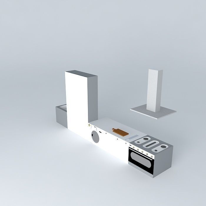 Kitchen appliances free 3D Model MAX OBJ 3DS FBX STL DAE | CGTrader.com