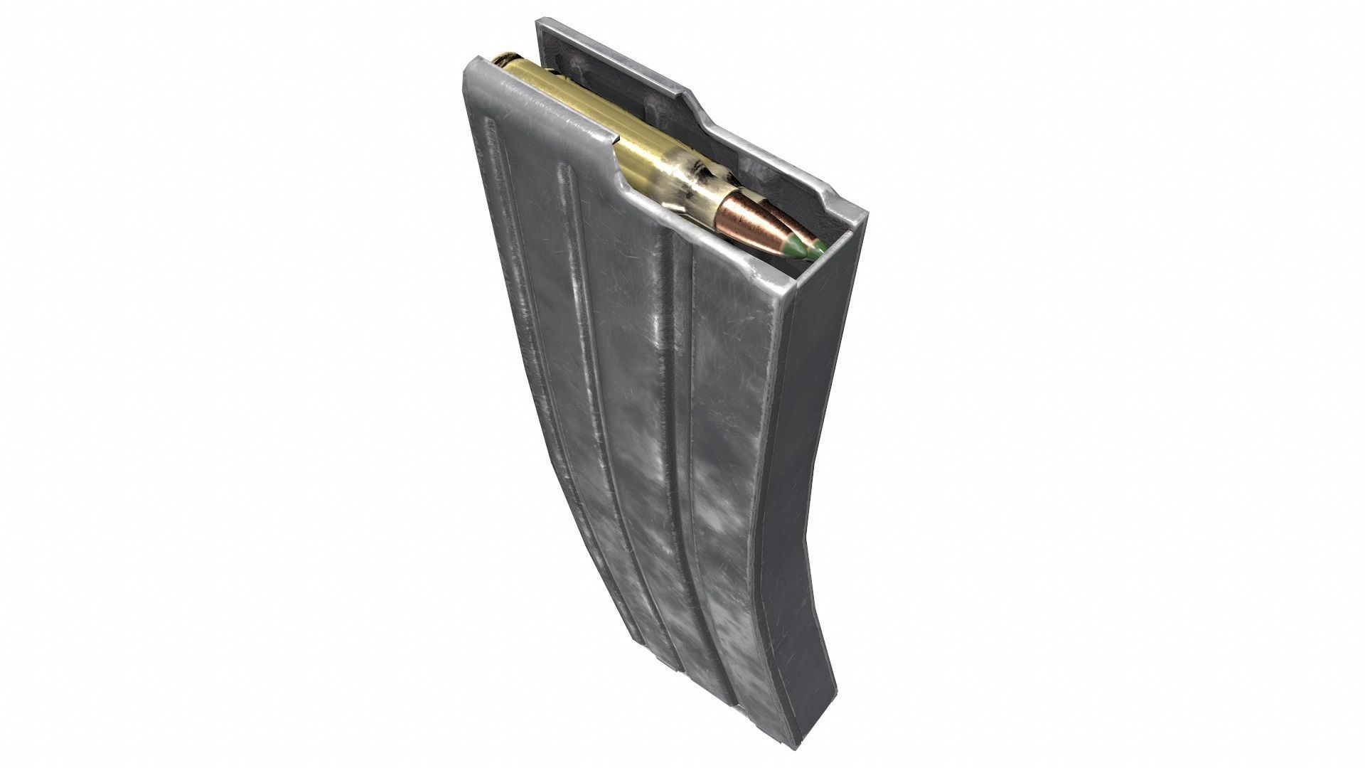 3D model AR MAG Assault Rifle M4 M16 AR15 556 45 STANAG 2