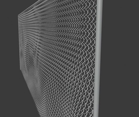 Wire Fence free 3D model | CGTrader