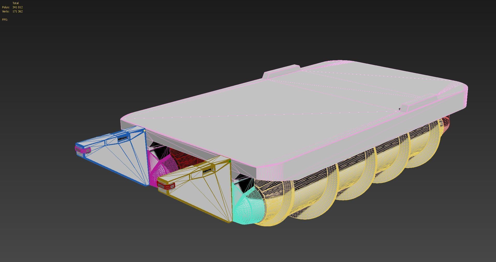 Screw Track kit 3D model | CGTrader