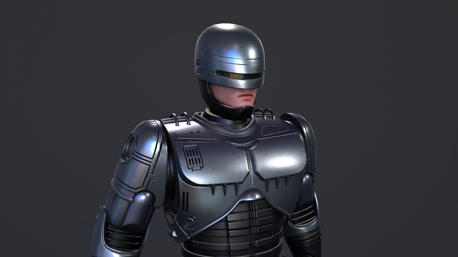 3D model Robocop Low-poly VR / AR / low-poly | CGTrader