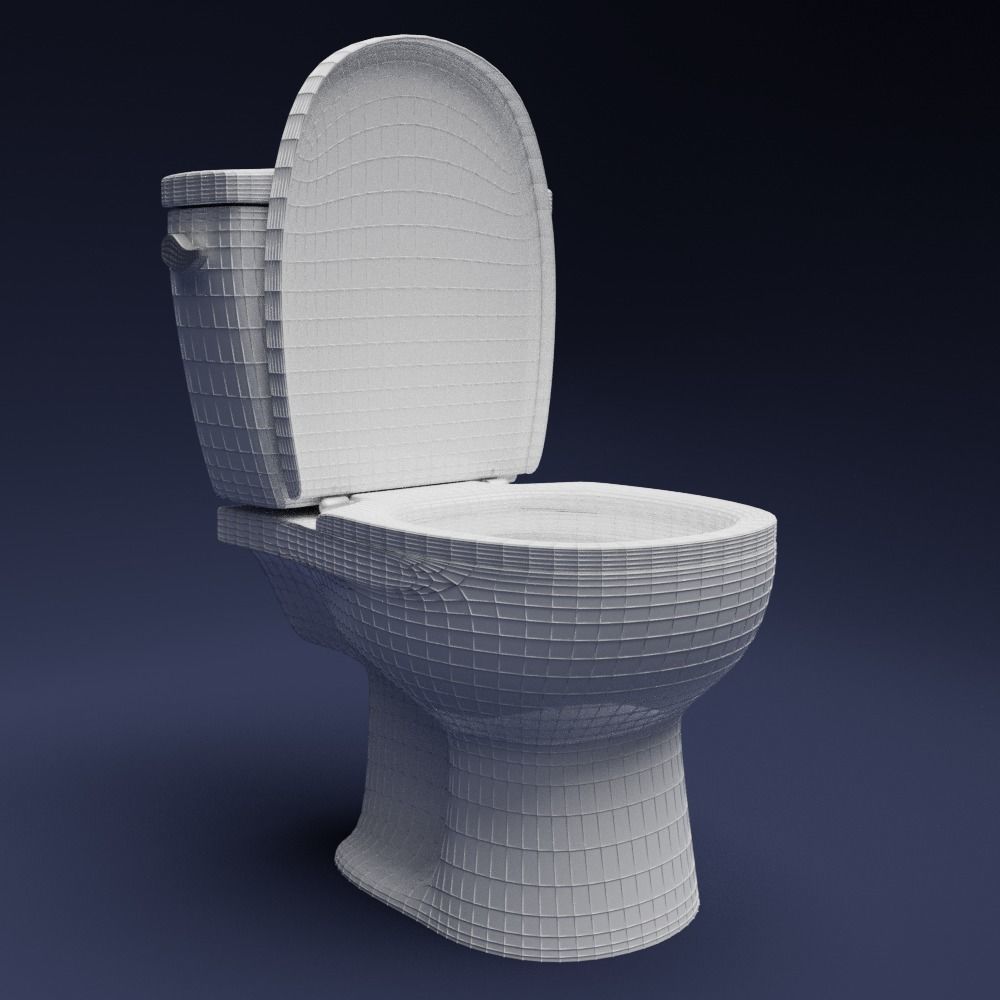 3D Toilet 3D model | CGTrader