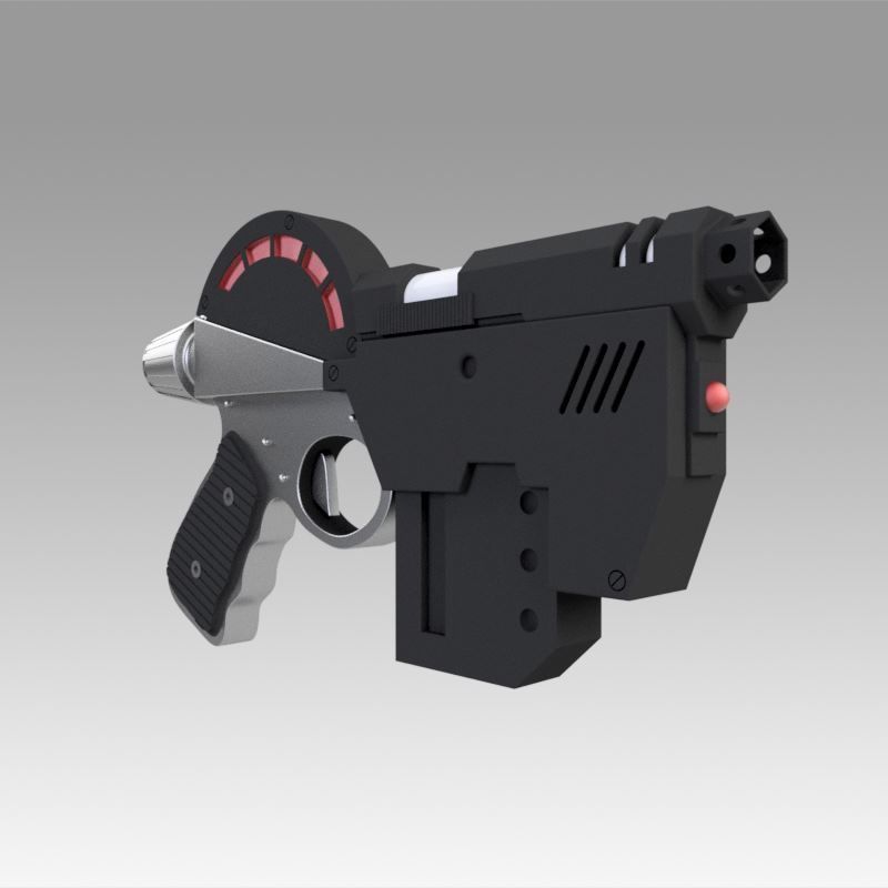 Lawgiver Judge Dredd pistol 3D model | CGTrader