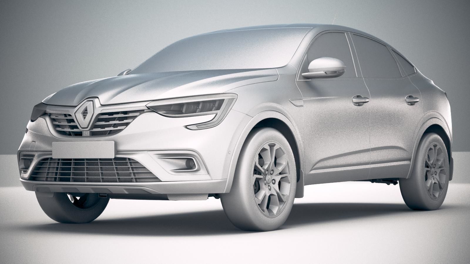 Renault Arkana 2020 3D model | CGTrader