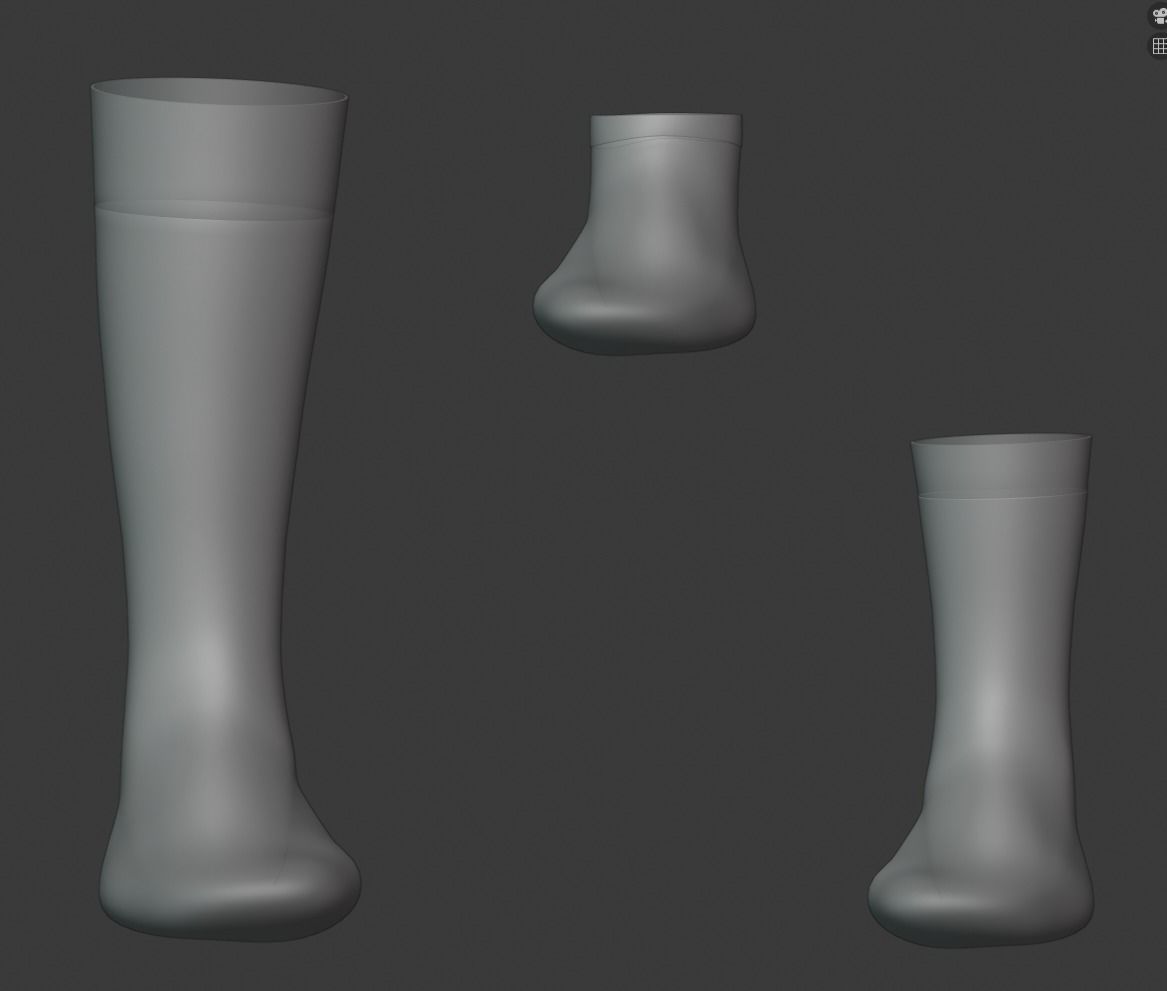3D model Full Mockup for socks VR / AR / low-poly | CGTrader